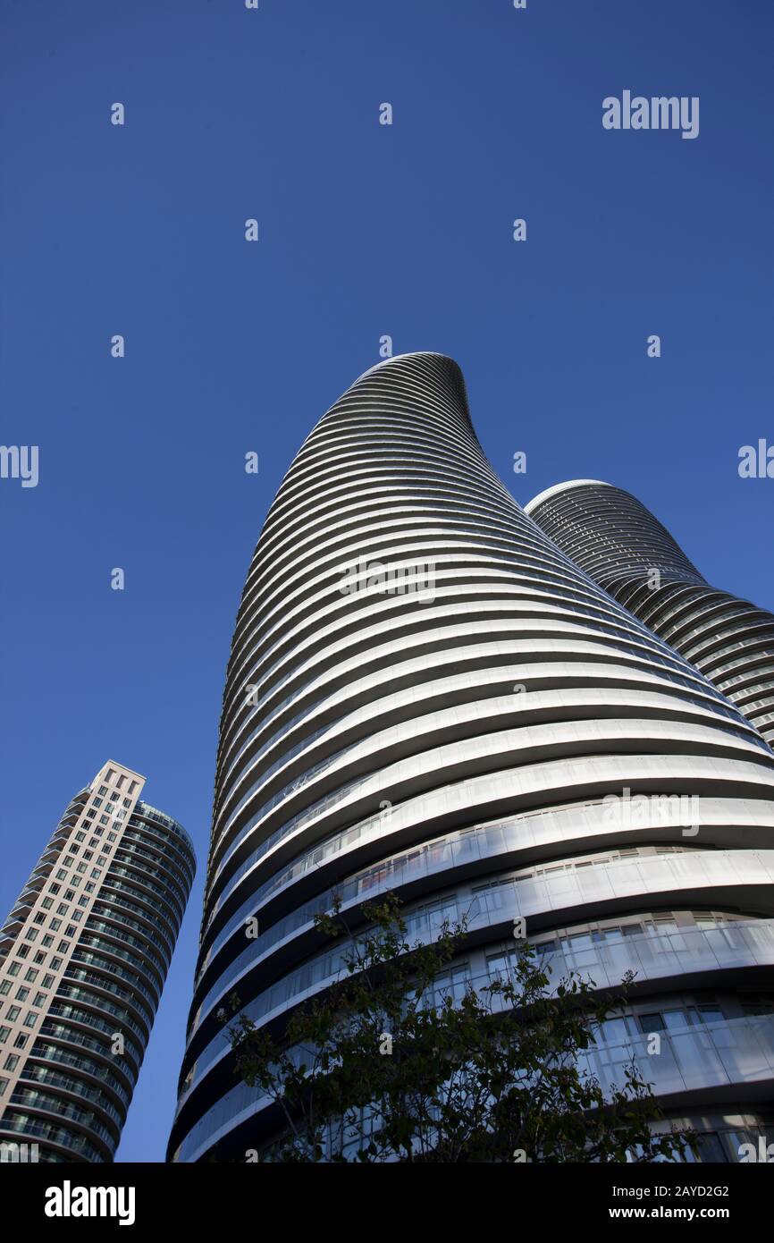 Absolute Towers Mississauga Toronto Stock Photo - Alamy