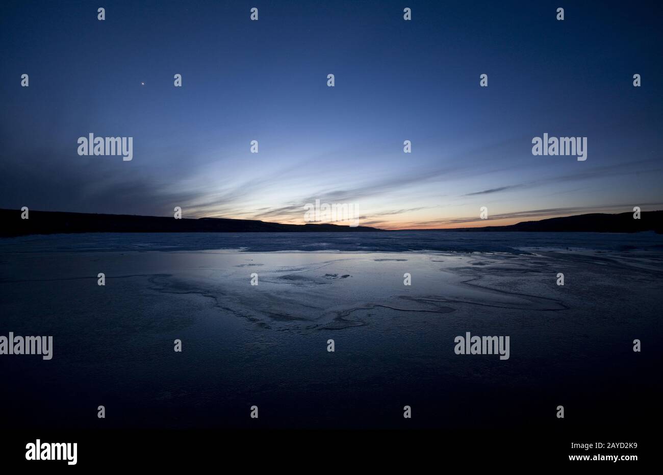 Canadian wilderness sunset hi-res stock photography and images - Alamy
