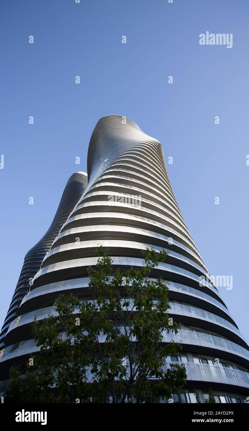 Absolute Towers Mississauga Toronto Stock Photo - Alamy