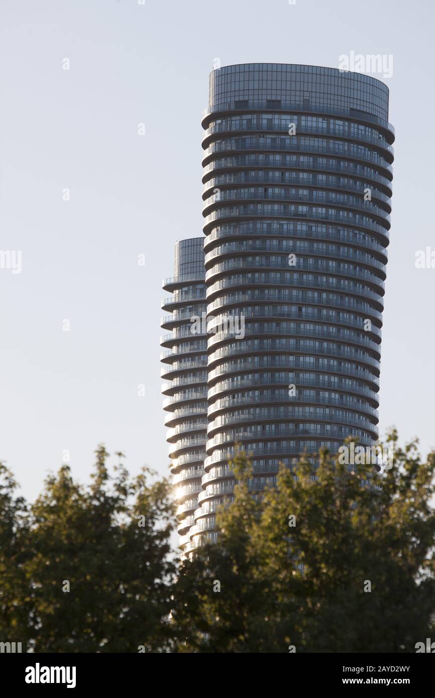 Absolute Towers Mississauga Toronto Stock Photo - Alamy