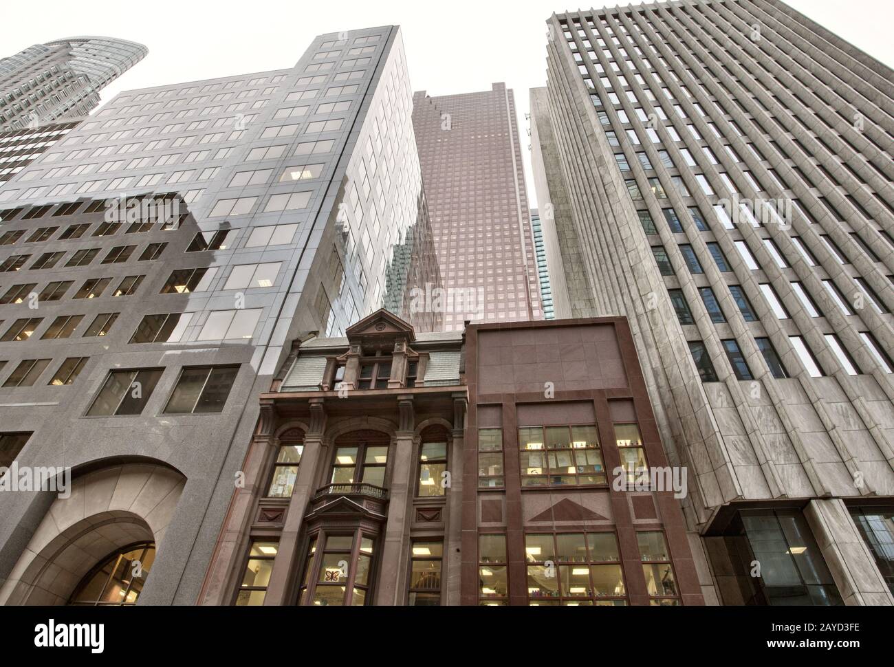 Buildings Old and New Toronto Stock Photo - Alamy