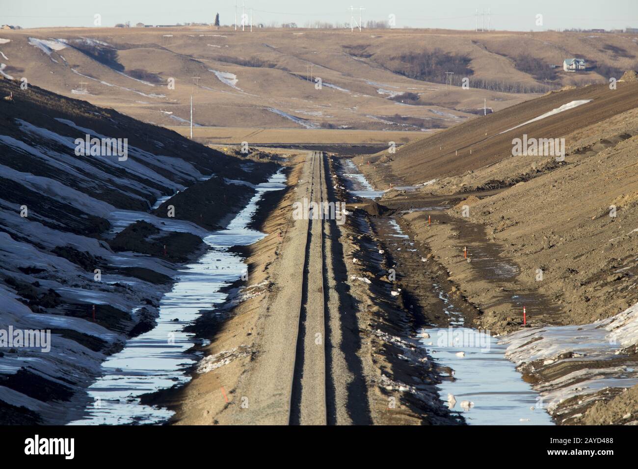 Railroad construction hi-res stock photography and images - Alamy