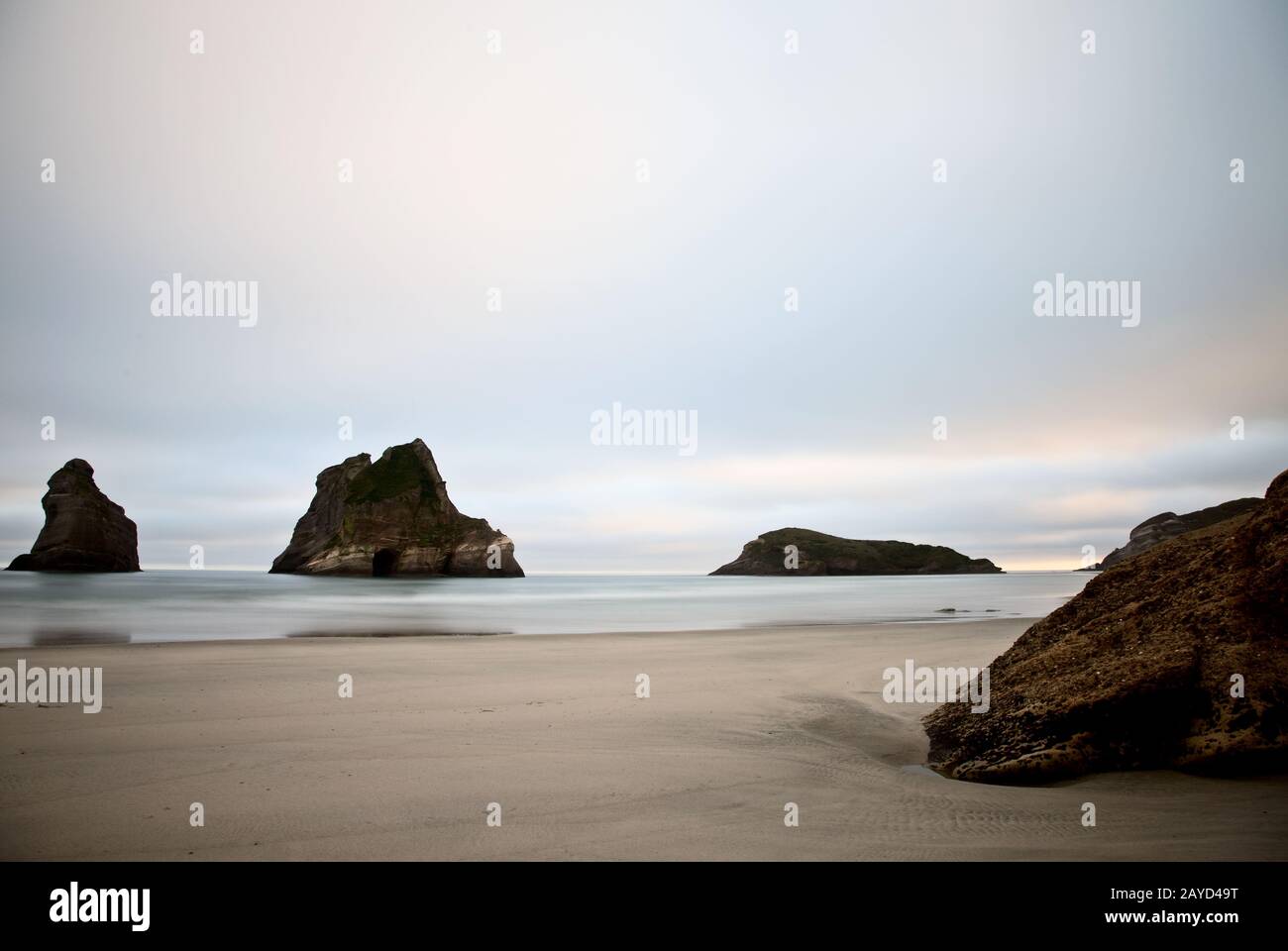 Farewell Spit New Zealand Stock Photo - Alamy
