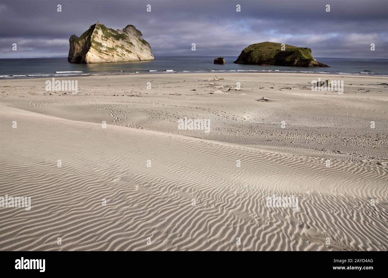 Farewell Spit New Zealand Stock Photo - Alamy