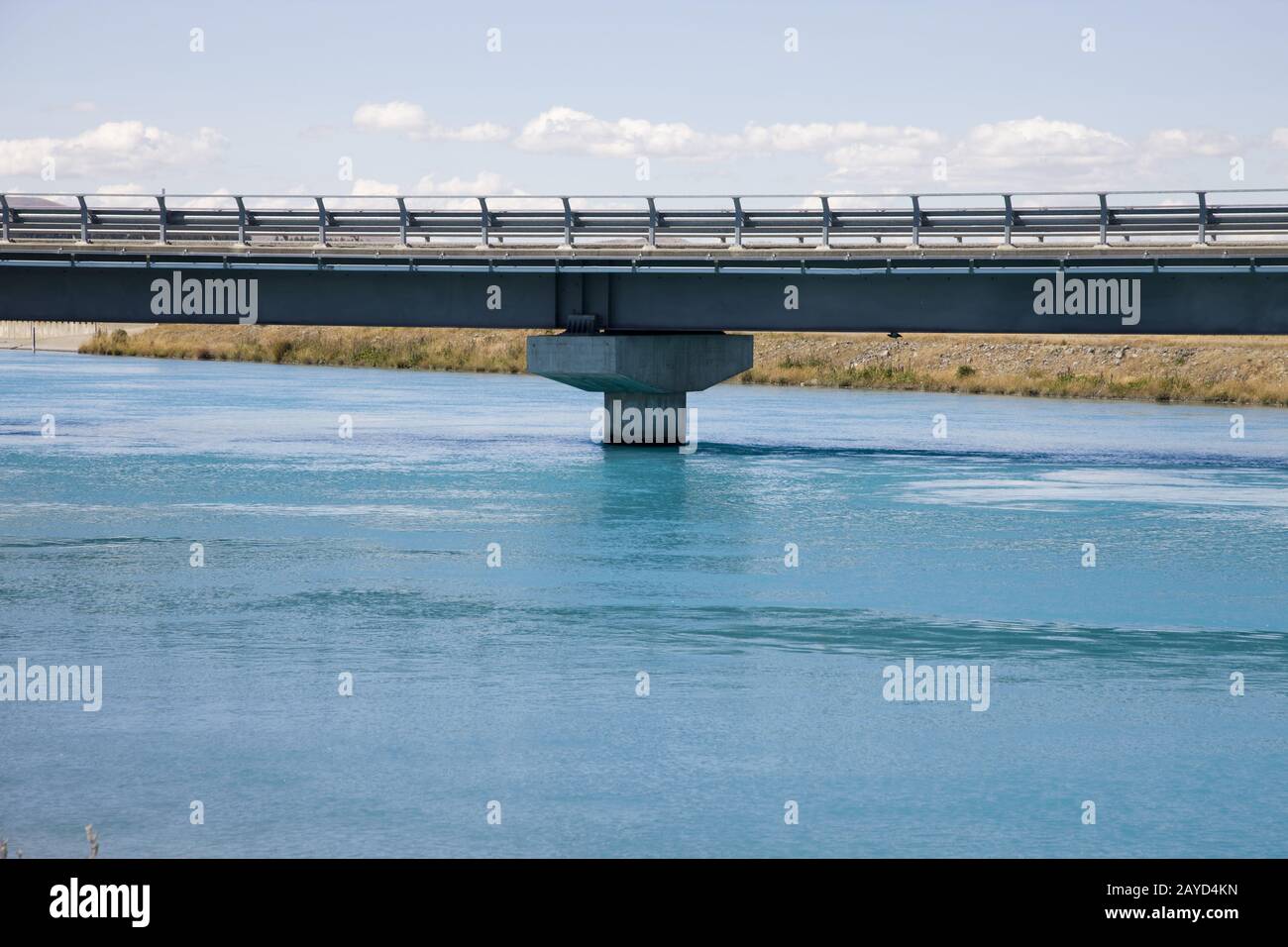 Lake Benmore Salmon Farm Stock Photo - Alamy