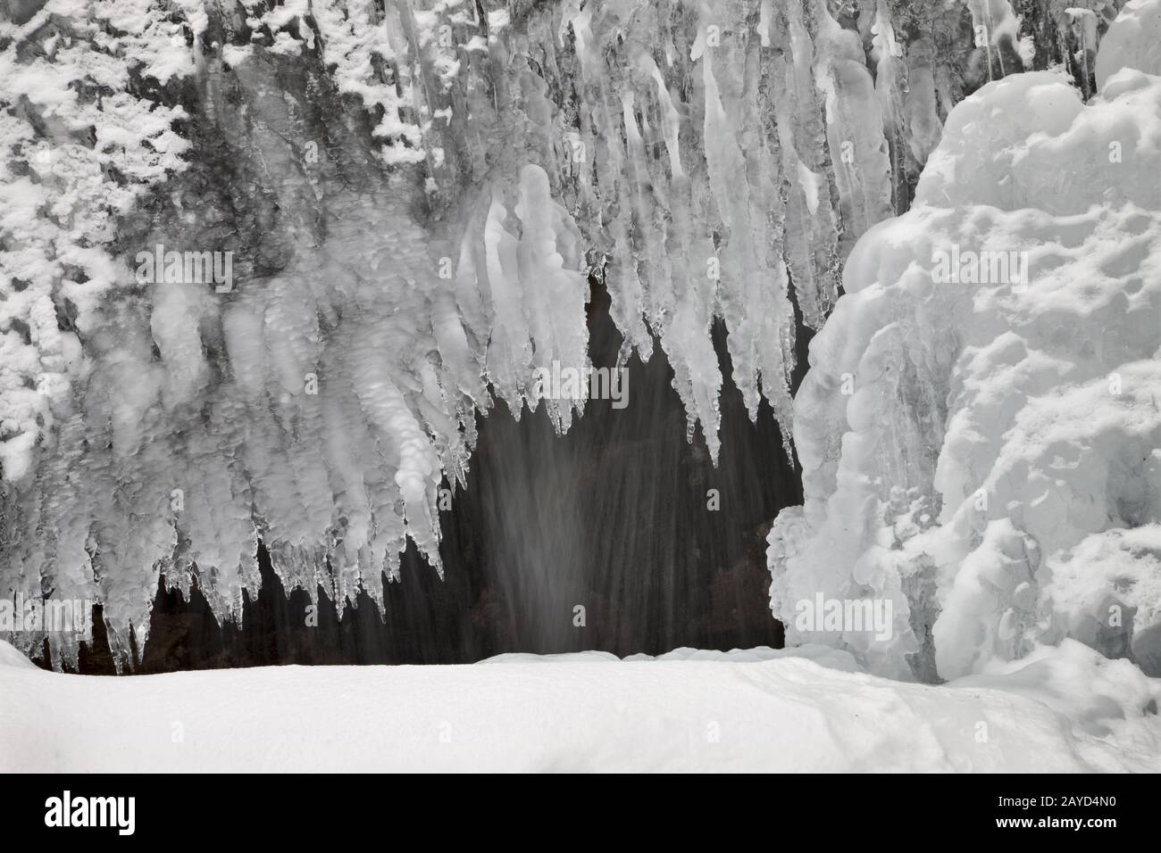 Ice and Water Stock Photo - Alamy