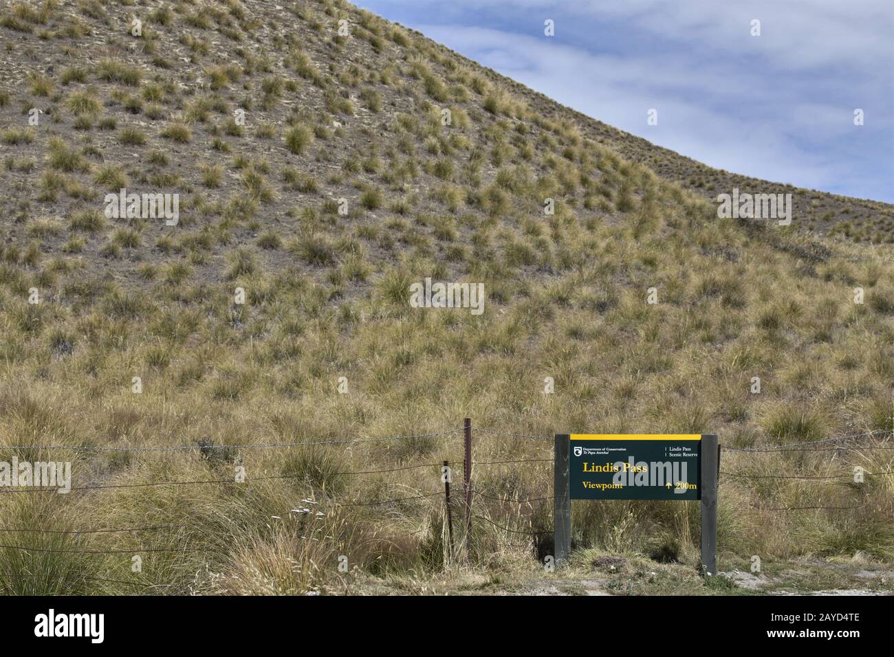 Lindis Pass New Zealand Stock Photo - Alamy