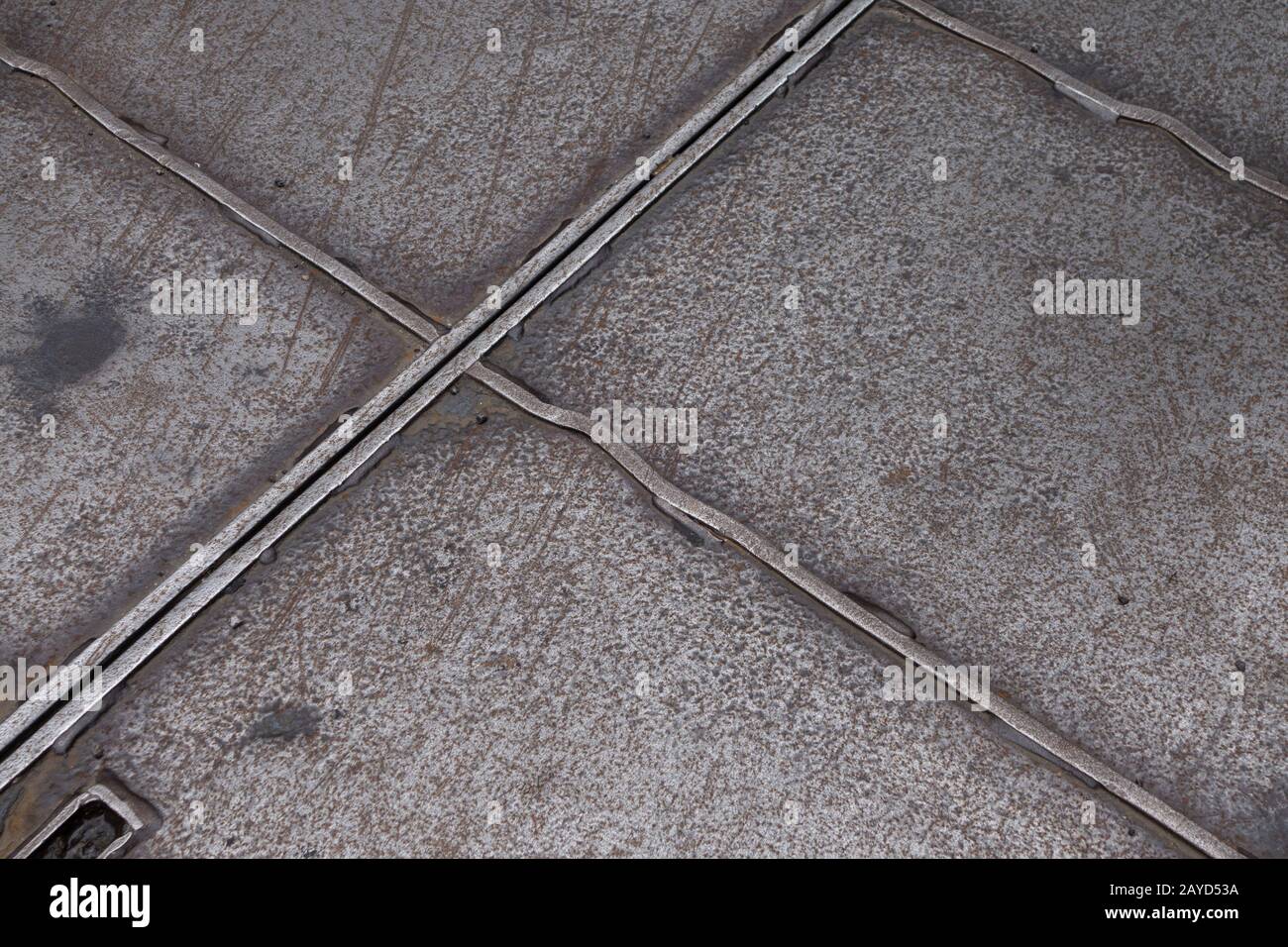 aged steel metal surface plate background steel metal construction ...