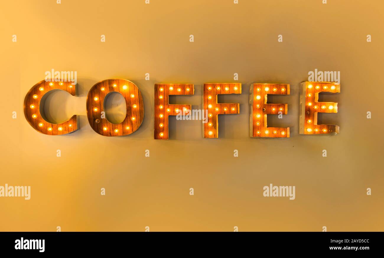 Lighted letters hi-res stock photography and images - Alamy