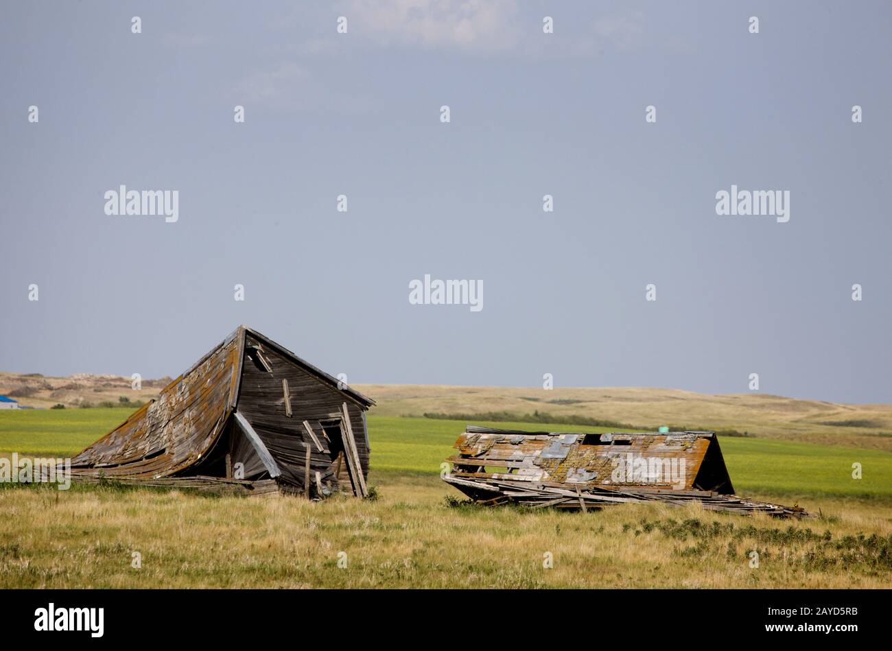 Prairie Barn Saskatchewan Stock Photo - Alamy