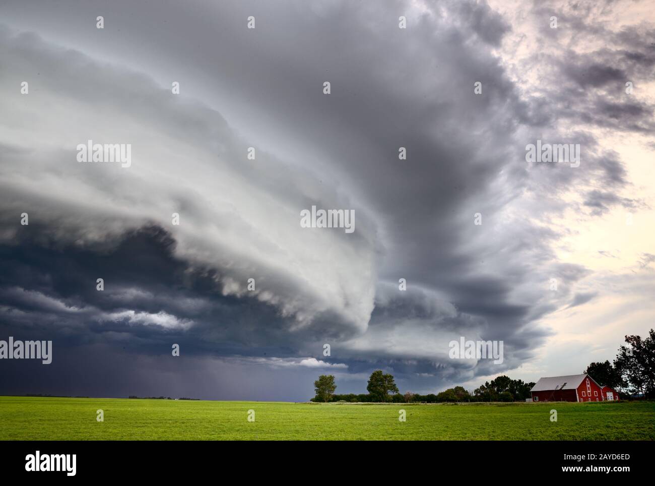 Prairie Storm Saskatchewan Stock Photo - Alamy