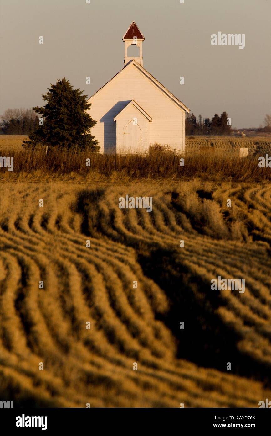 Old Country Church Stock Photo - Alamy