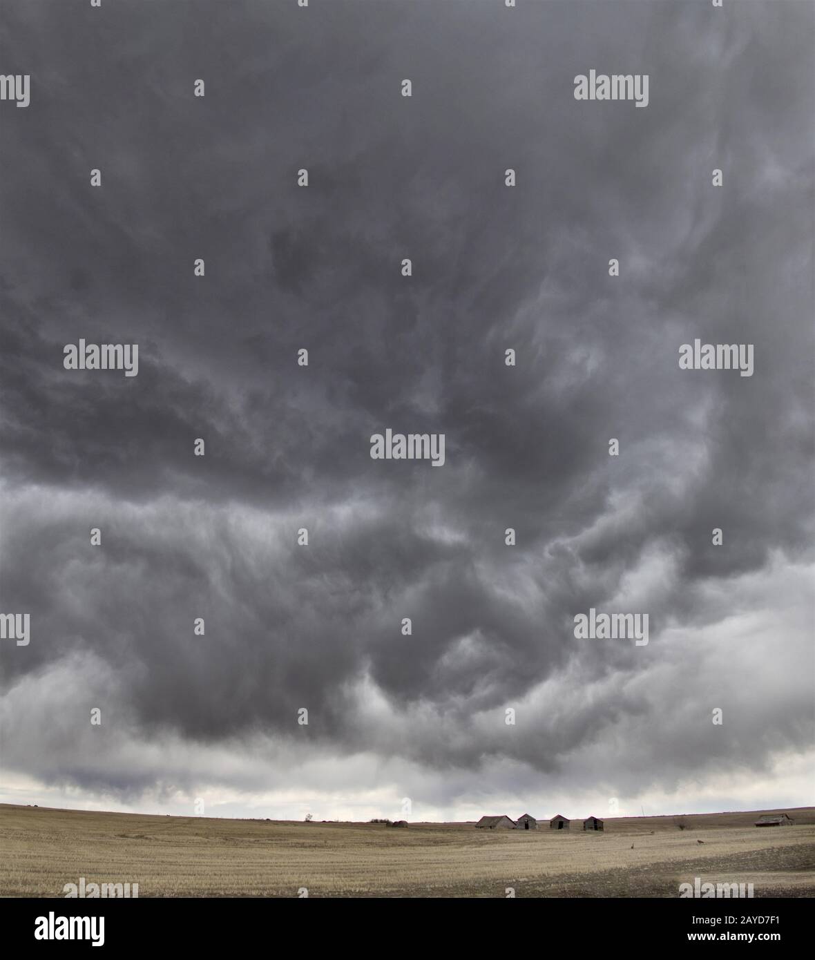 Prairie Storm Clouds Stock Photo - Alamy