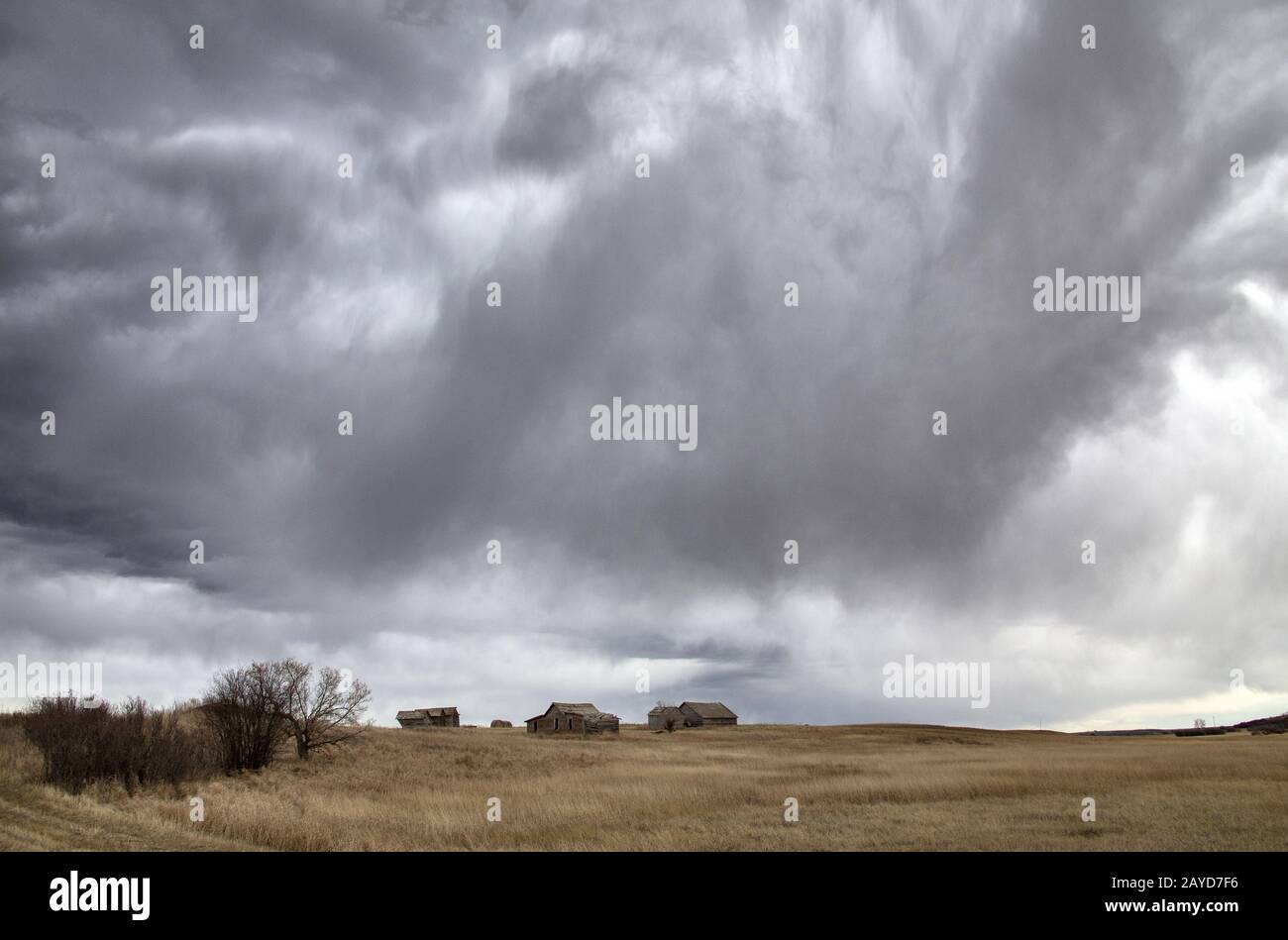 Prairie Storm Clouds Stock Photo - Alamy