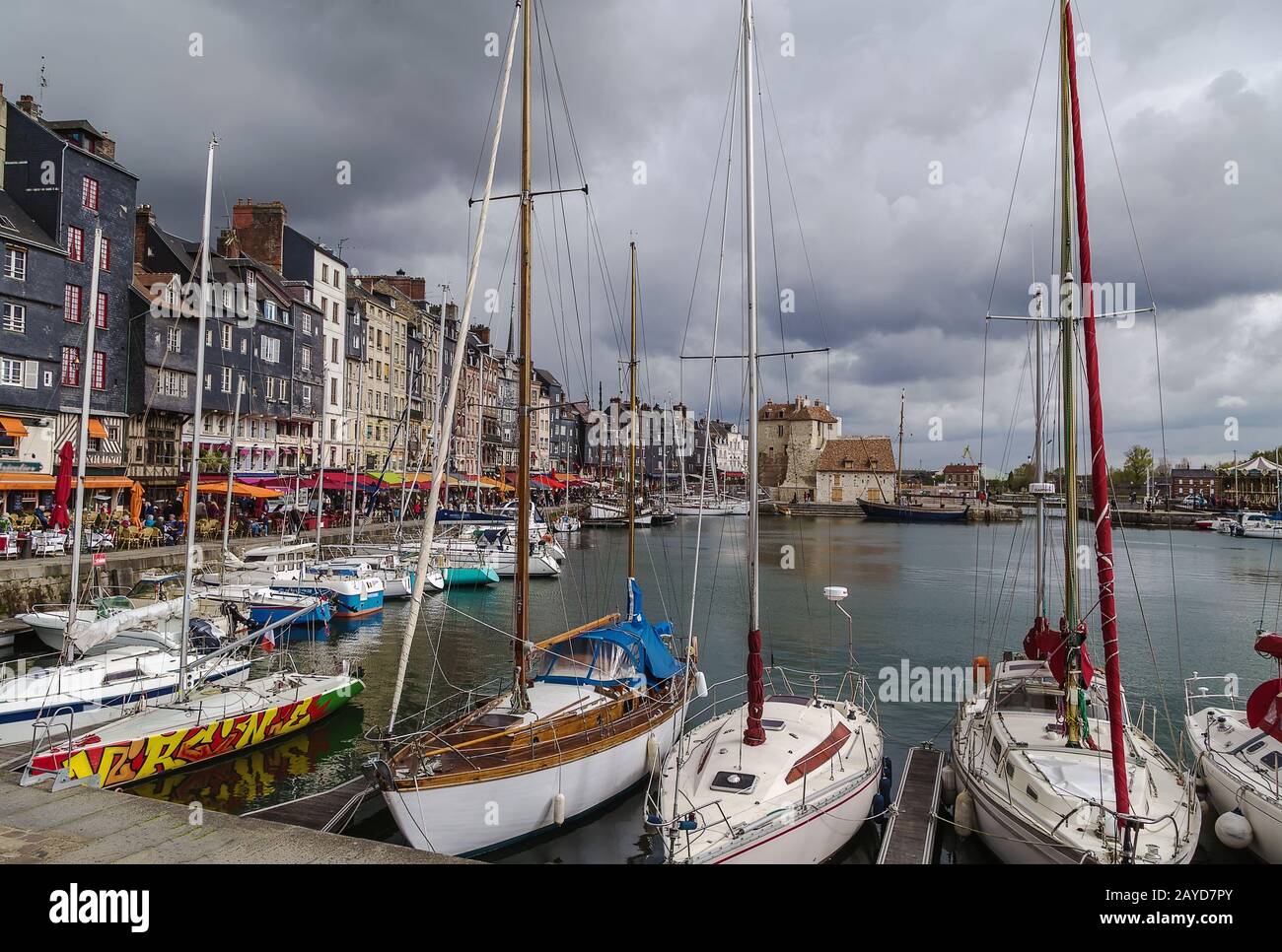 Honfleur france hi-res stock photography and images - Alamy