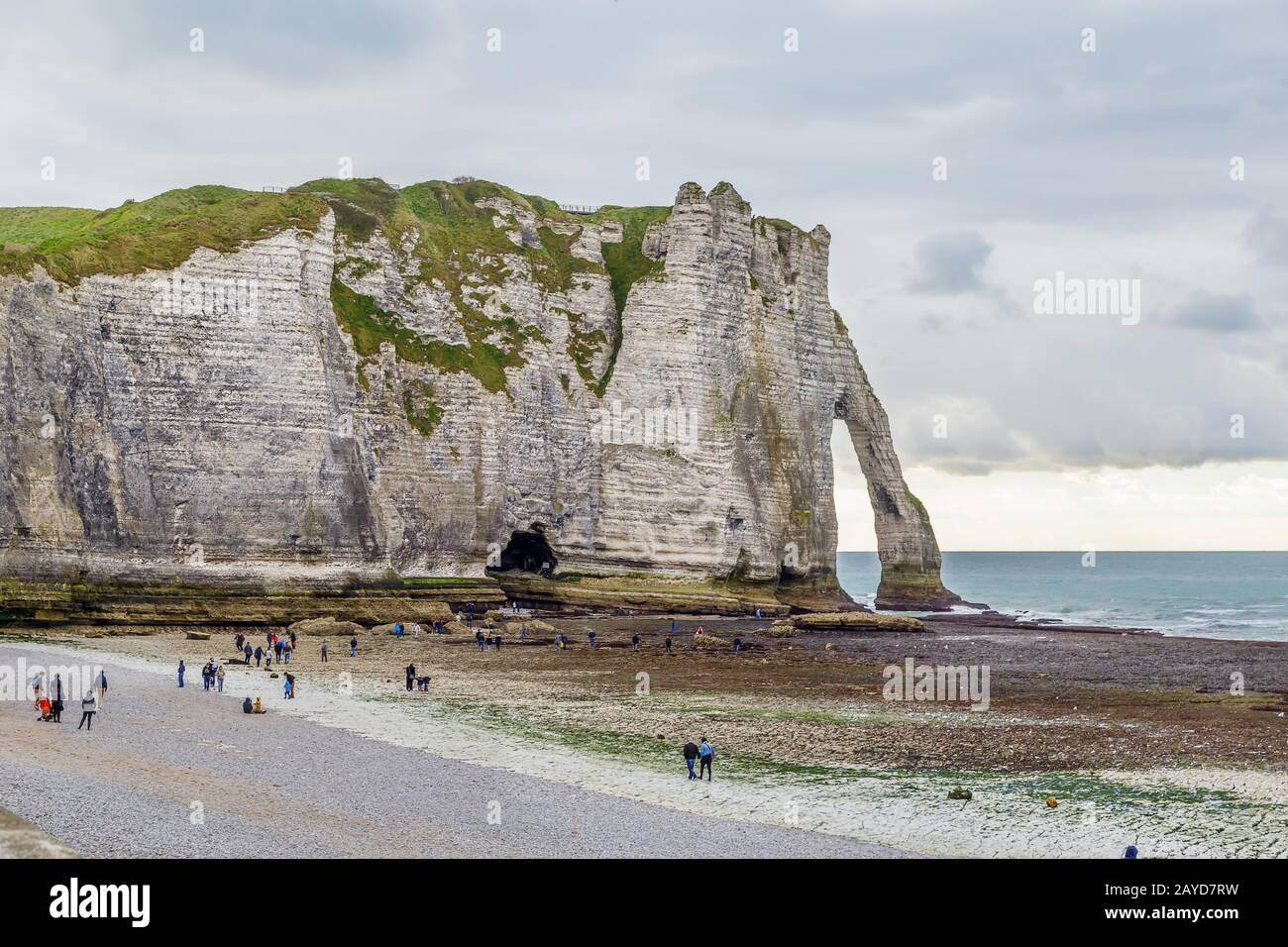 Cliffs in Etretat, France Stock Photo - Alamy