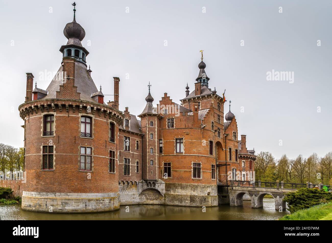 Ooidonk Castle, Belgium Stock Photo - Alamy