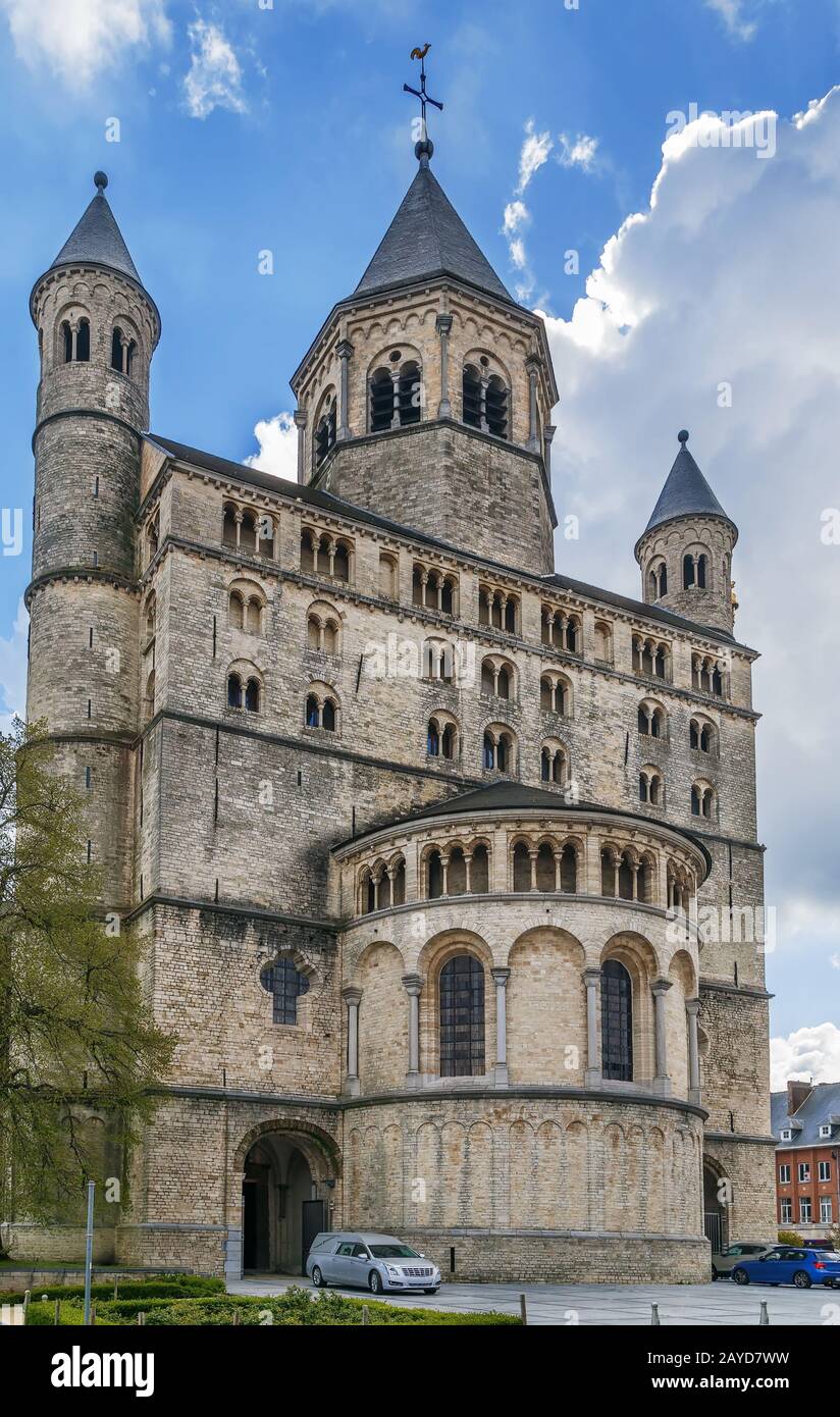 Nivelles Abbey, Belgium Stock Photo - Alamy