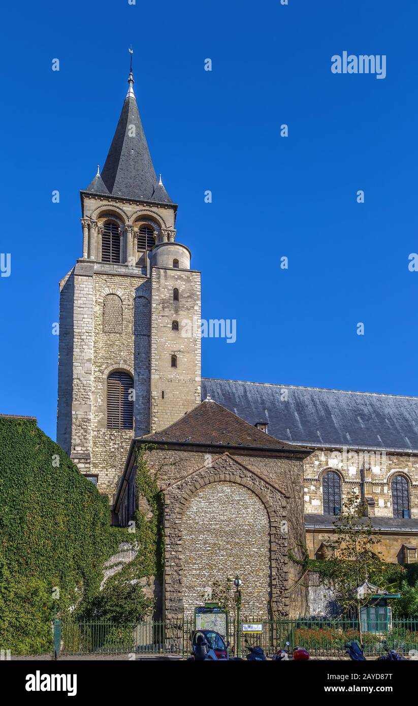 Abbey of Saint-Germain-des-Pres, Paris Stock Photo - Alamy