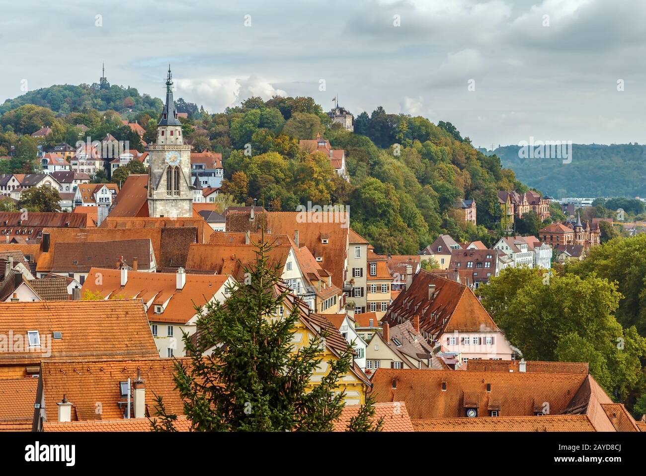 Tübingen germany aerial hi-res stock photography and images - Alamy