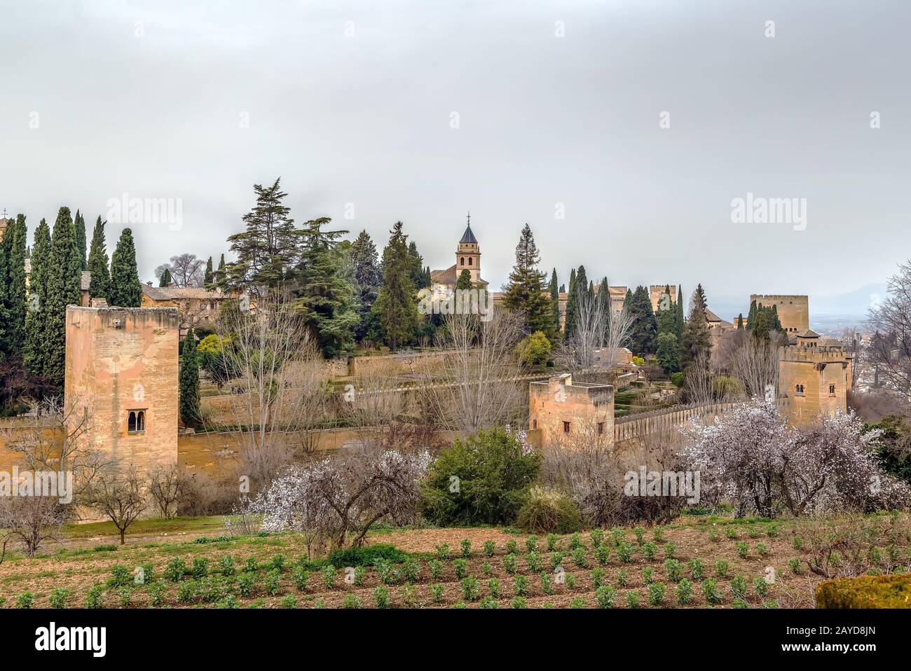 Granada alhambra view hi-res stock photography and images - Alamy