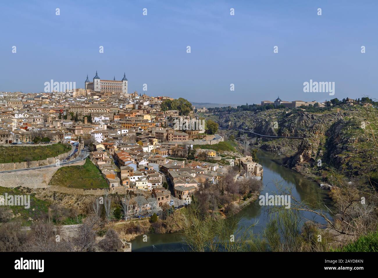 view of Toledo, Spain Stock Photo - Alamy