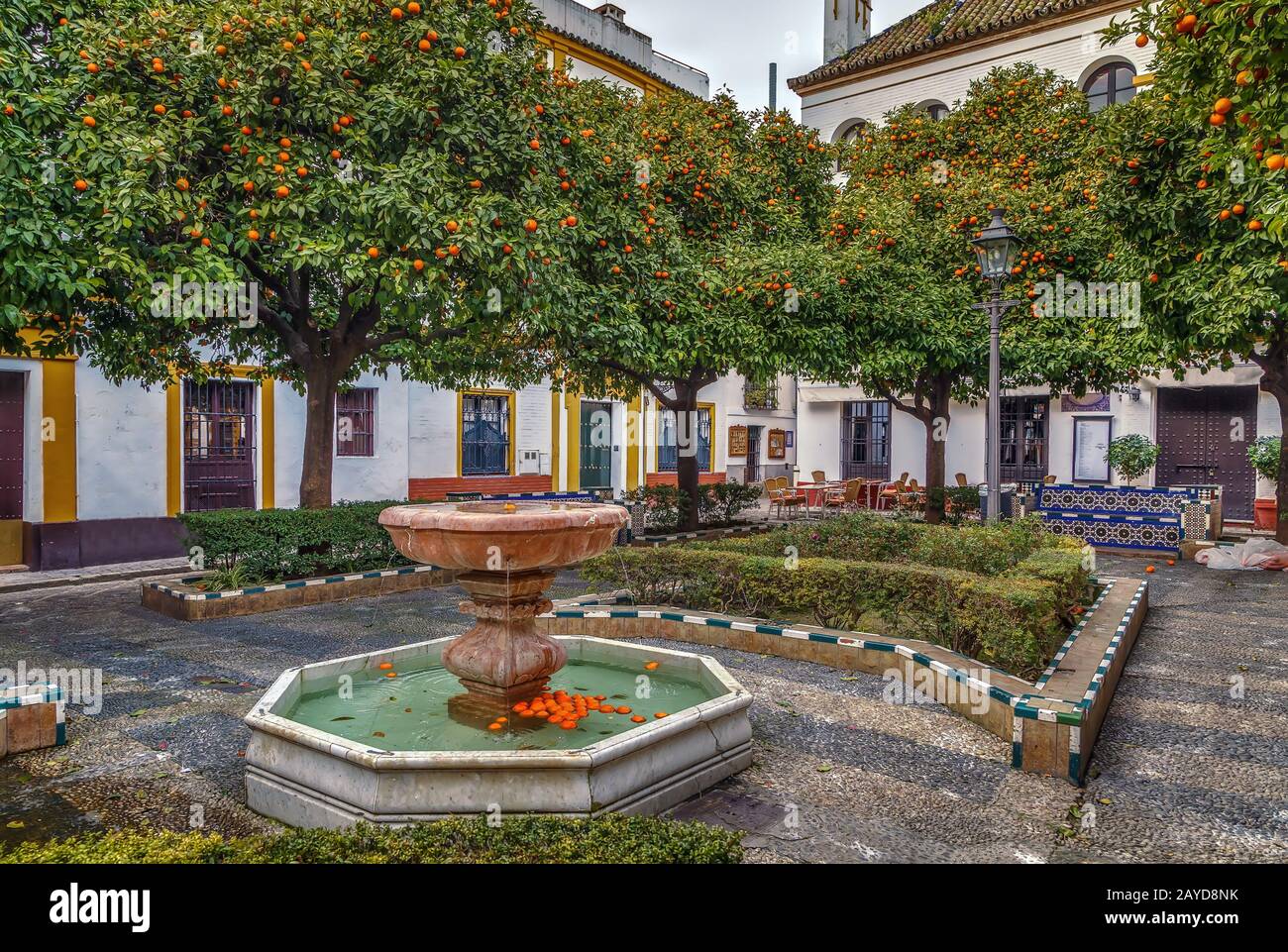 Seville square orange hi-res stock photography and images - Alamy