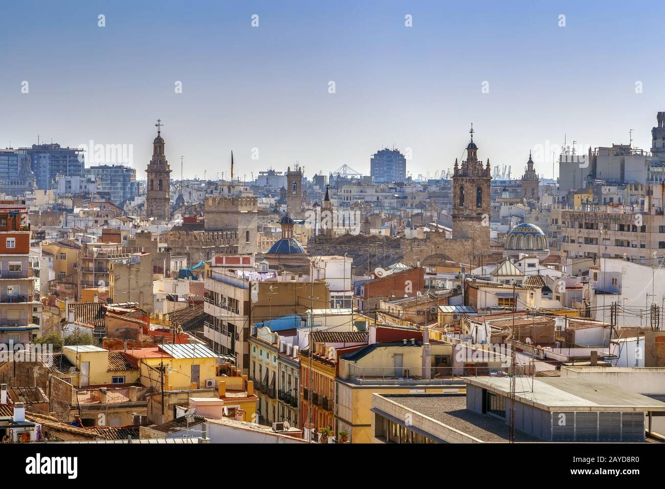 Historical view of valencia hi-res stock photography and images - Alamy