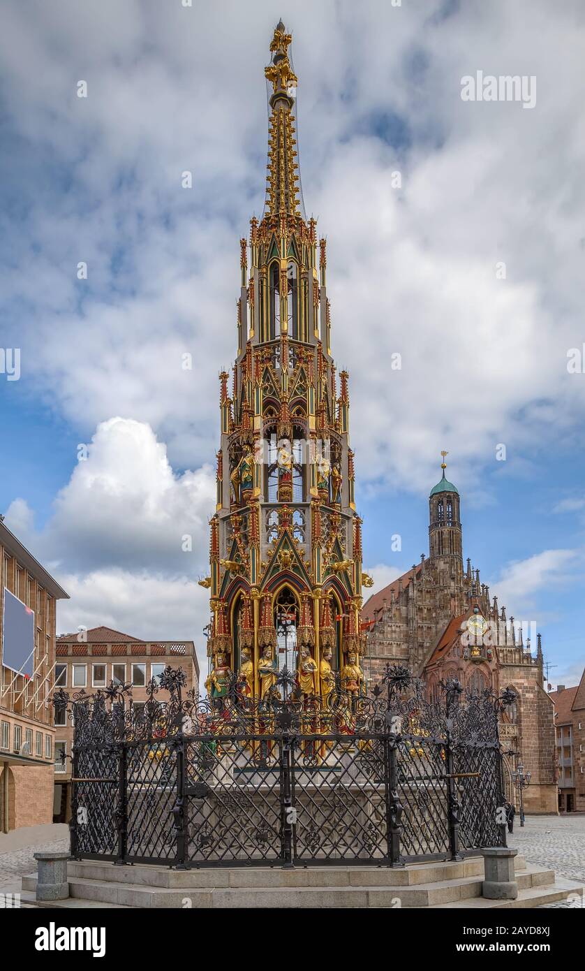 Schöner brunnen fountain hi-res stock photography and images - Alamy