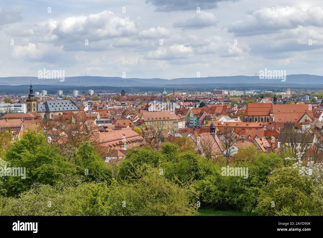 Aerial germany bamberg hi-res stock photography and images - Alamy