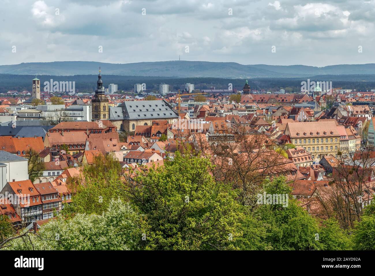 Bamberg aerial hi-res stock photography and images - Alamy