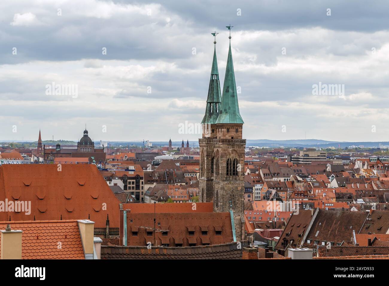 Aerial view nuremberg hi-res stock photography and images - Alamy