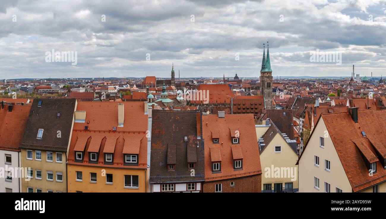 Aerial view nuremberg hi-res stock photography and images - Alamy