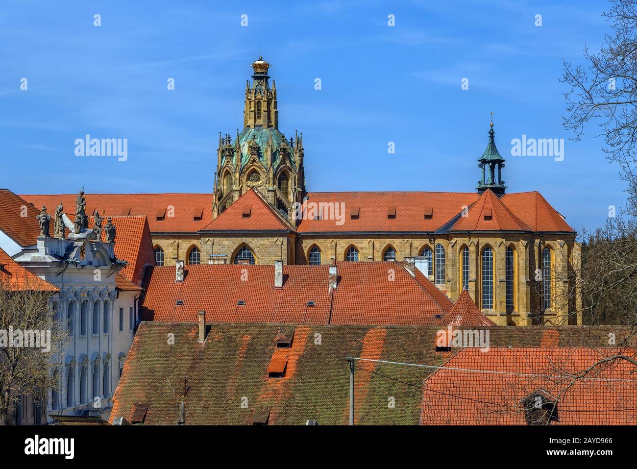 Abbey of Kladruby, Czech republic Stock Photo - Alamy