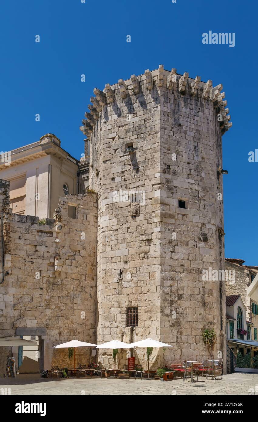 Venetian Tower, Split, Croatia Stock Photo - Alamy