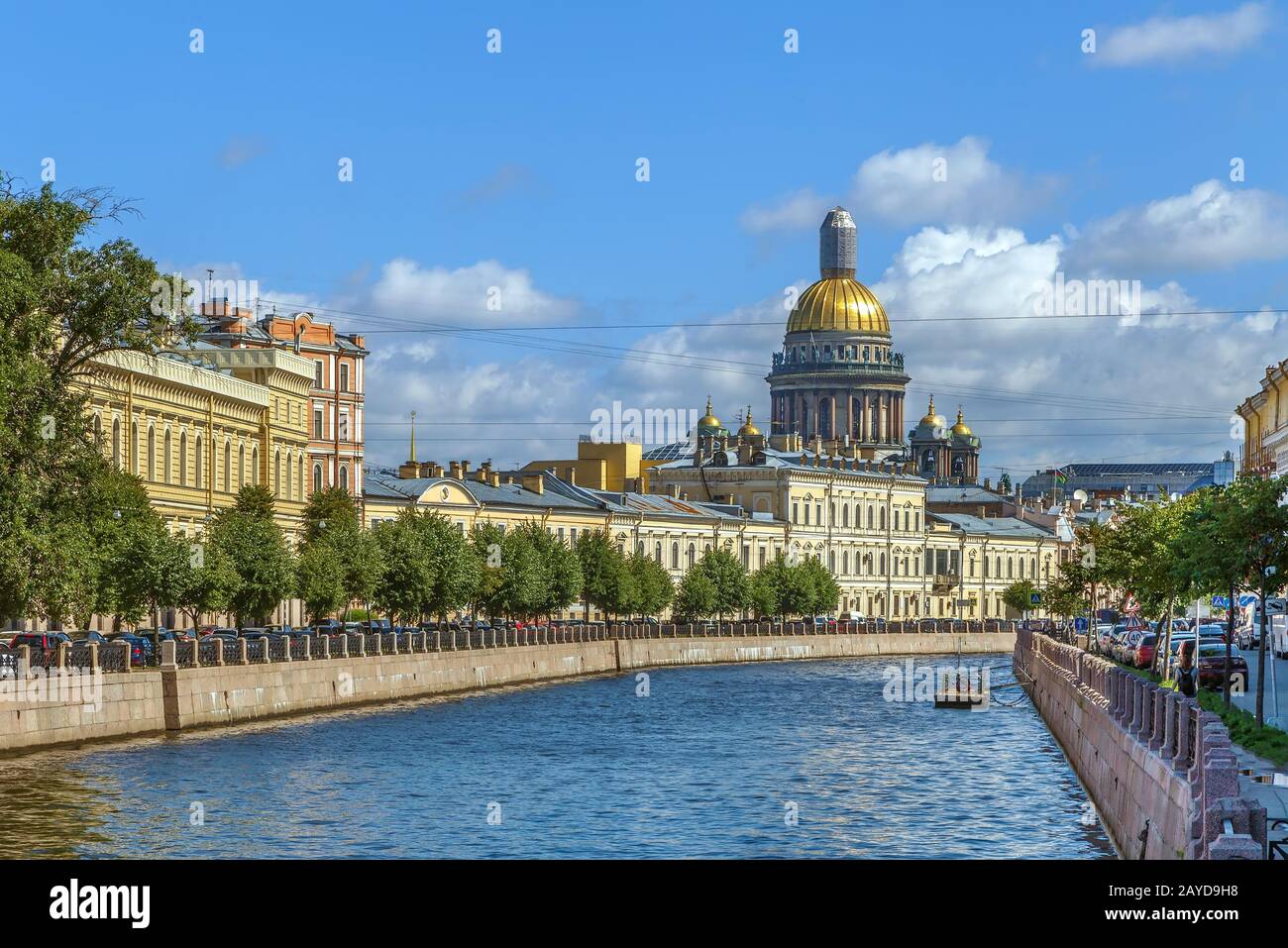 Moyka river in summer hi-res stock photography and images - Alamy