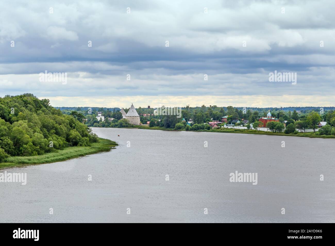 Volkhov river, Russia Stock Photo - Alamy