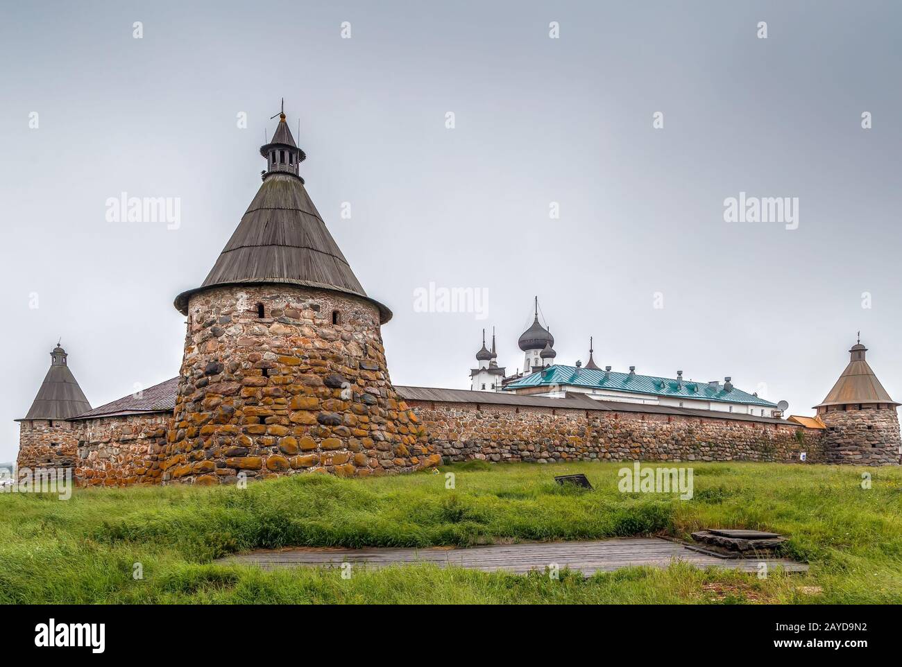 Solovetsky fortress hi-res stock photography and images - Alamy