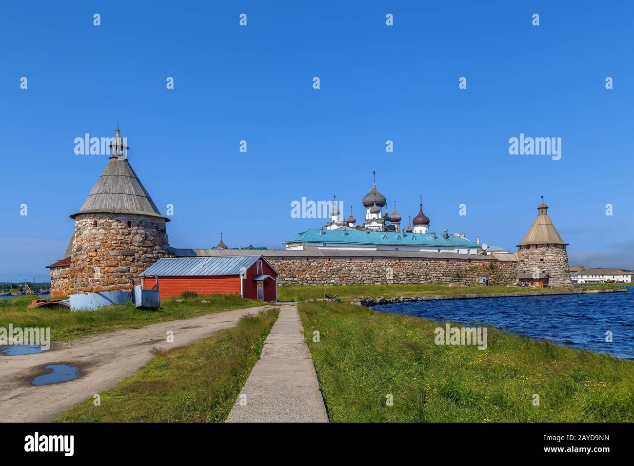 Solovetsky Monastery, Russia Stock Photo - Alamy