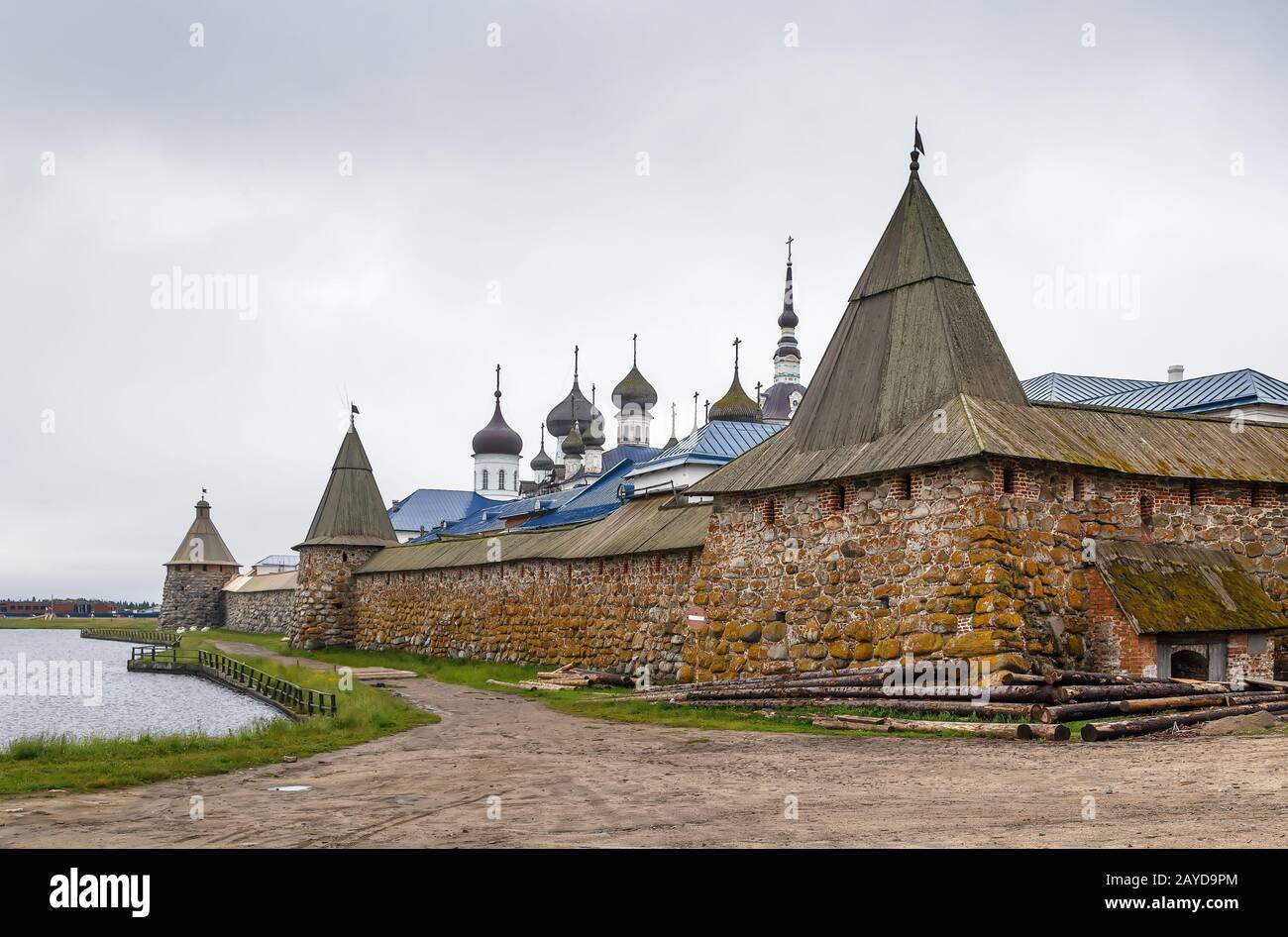 Solovetsky fortress hi-res stock photography and images - Alamy