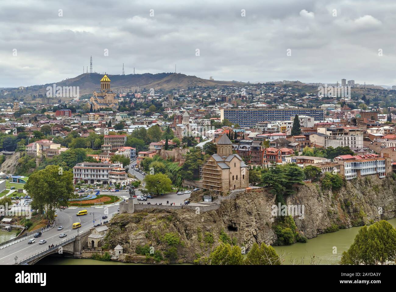 View of Tbilisi, Georgia Stock Photo - Alamy