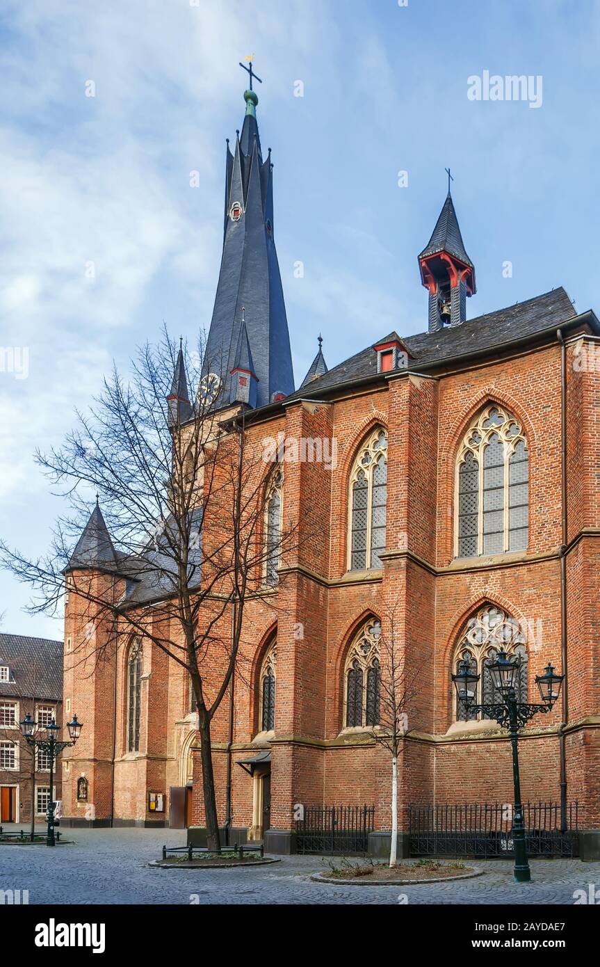 St Lambertus Basilica, Dusseldorf, Germany Stock Photo - Alamy