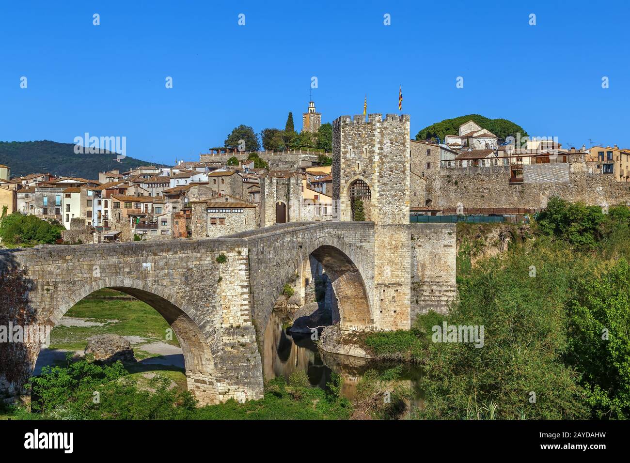 Besalu landmark hi-res stock photography and images - Alamy