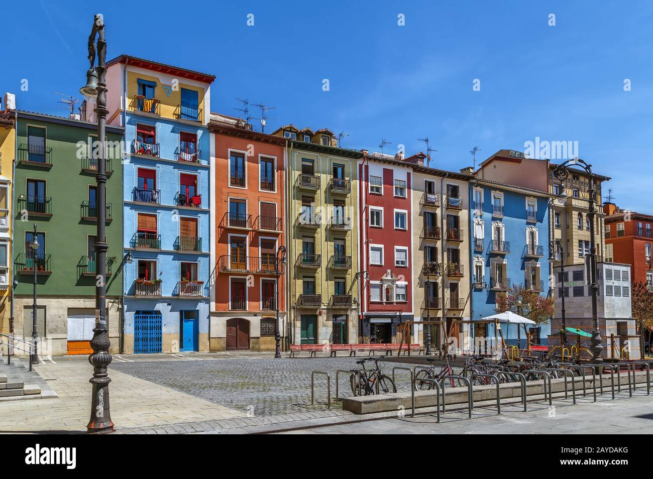 Pamplona old town architecture hi-res stock photography and images - Alamy