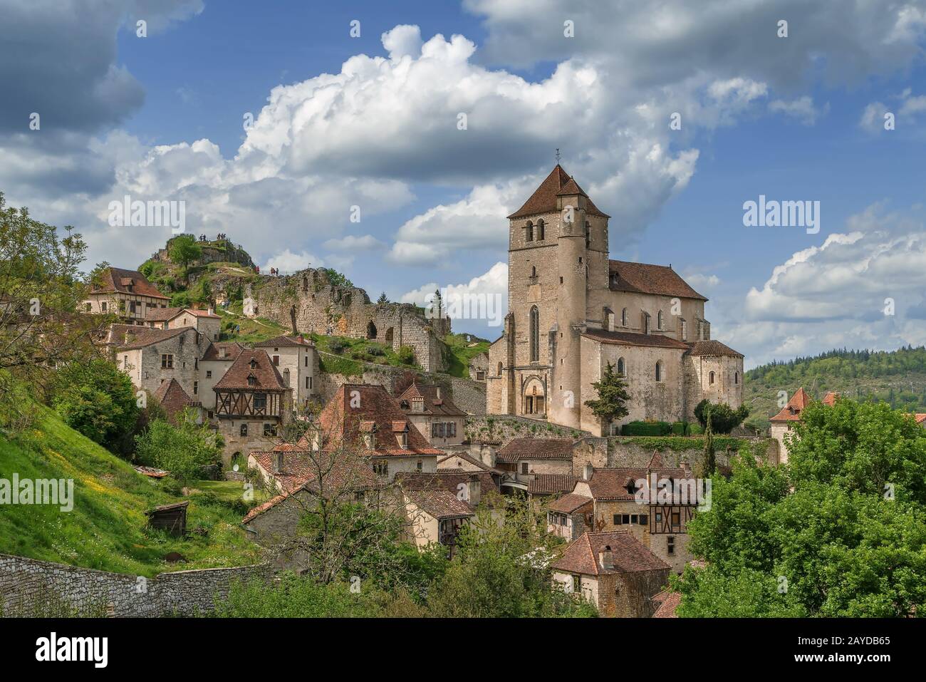 Saint cirq lapopie france hi-res stock photography and images - Alamy