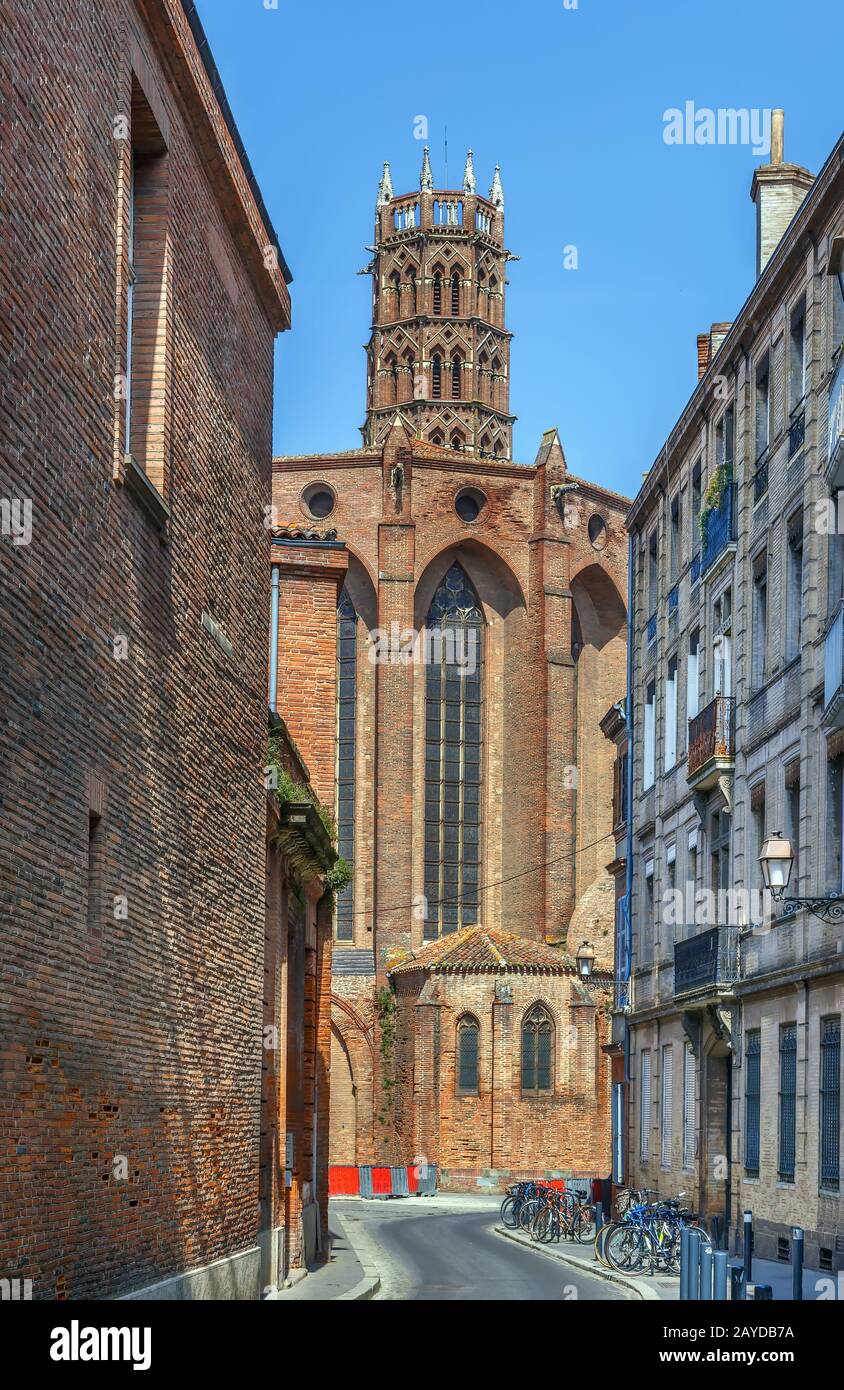 Toulouse jacobins convent hi-res stock photography and images - Alamy