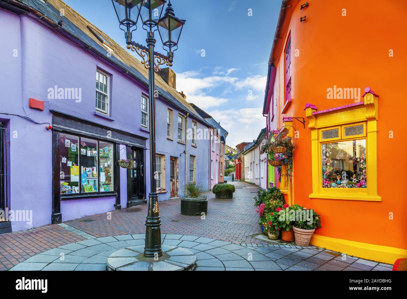 Street in Kinsale, Ireland Stock Photo - Alamy