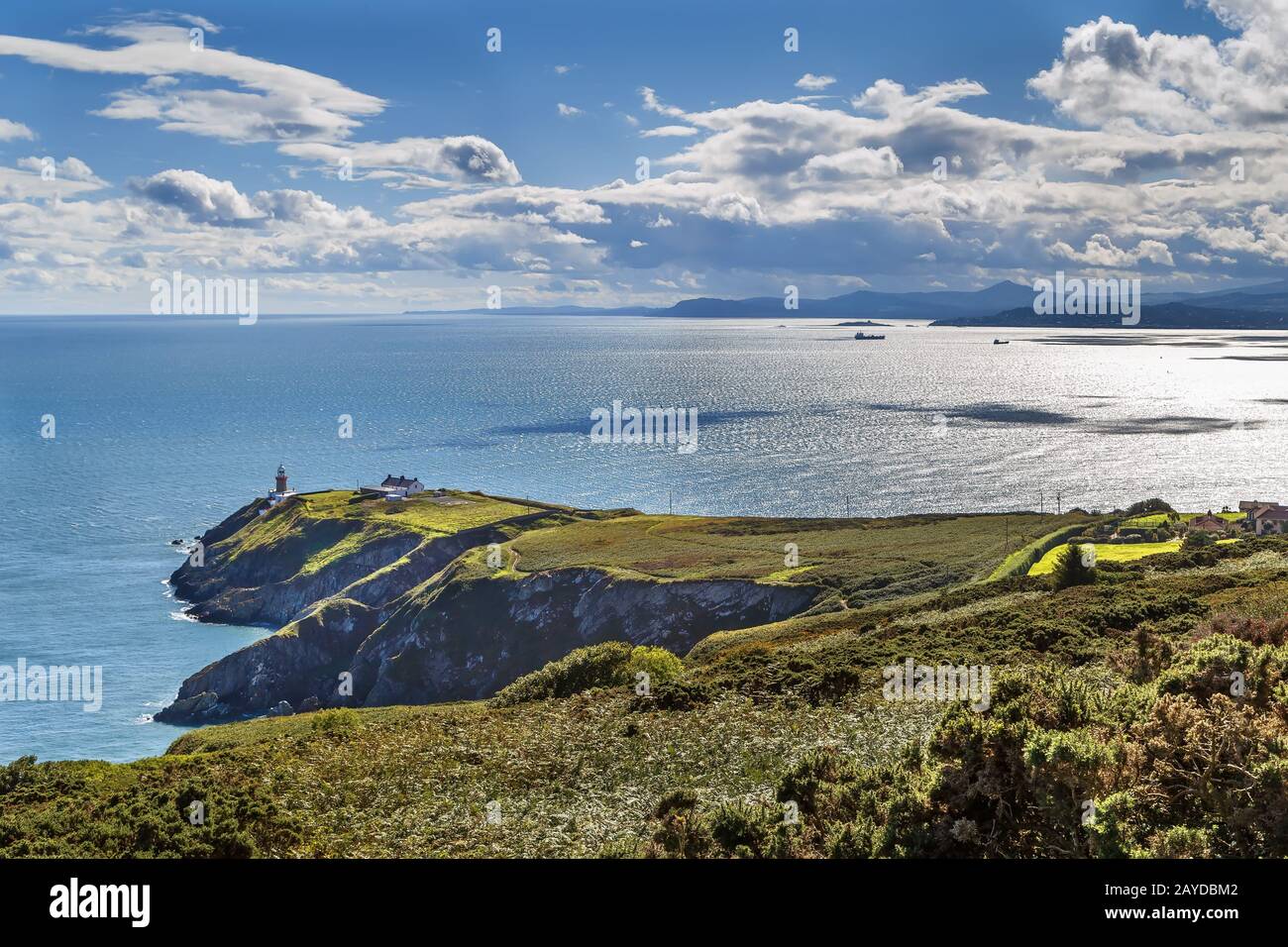 Baily Lighthouse, Howth, Ireland Stock Photo - Alamy