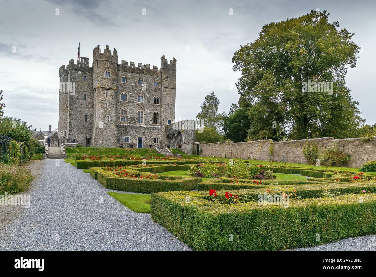 Kilkea Castle, Ireland Stock Photo - Alamy