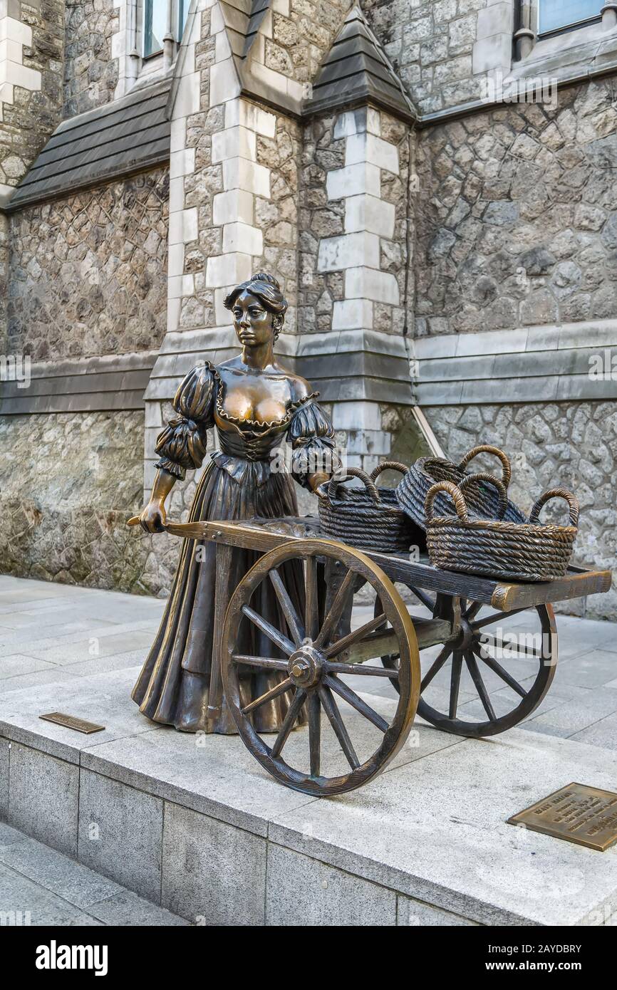 Statue of Molly Malone, Dublin, Ireland Stock Photo - Alamy